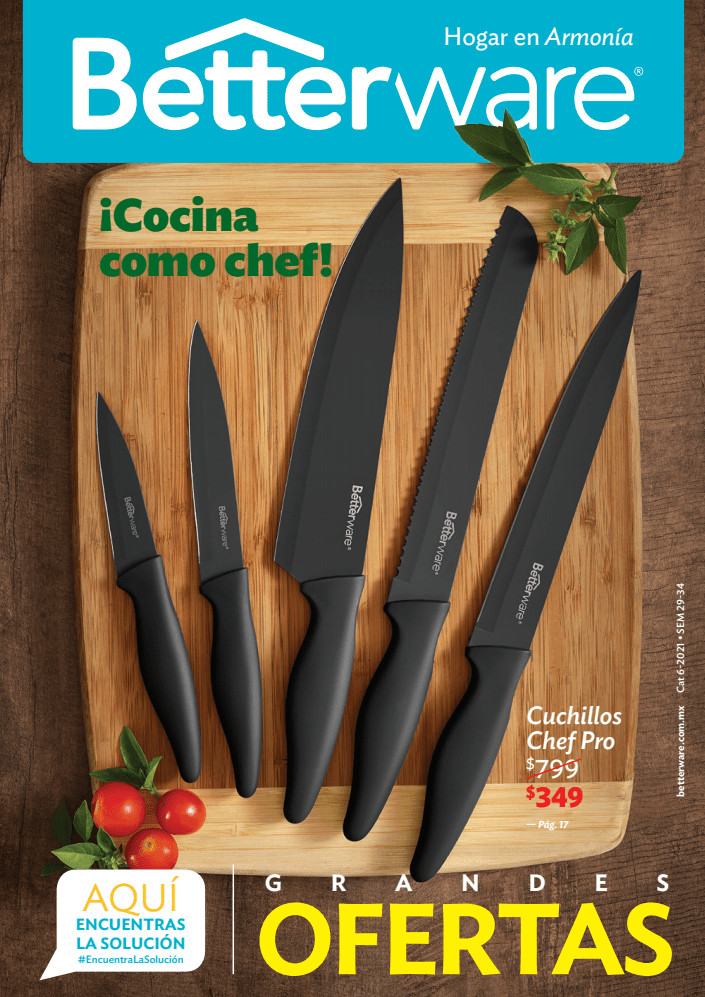 Catálogo 6 2021 Cocina Como Chef 🧑‍🍳 Vigencia Julio Agosto 2021